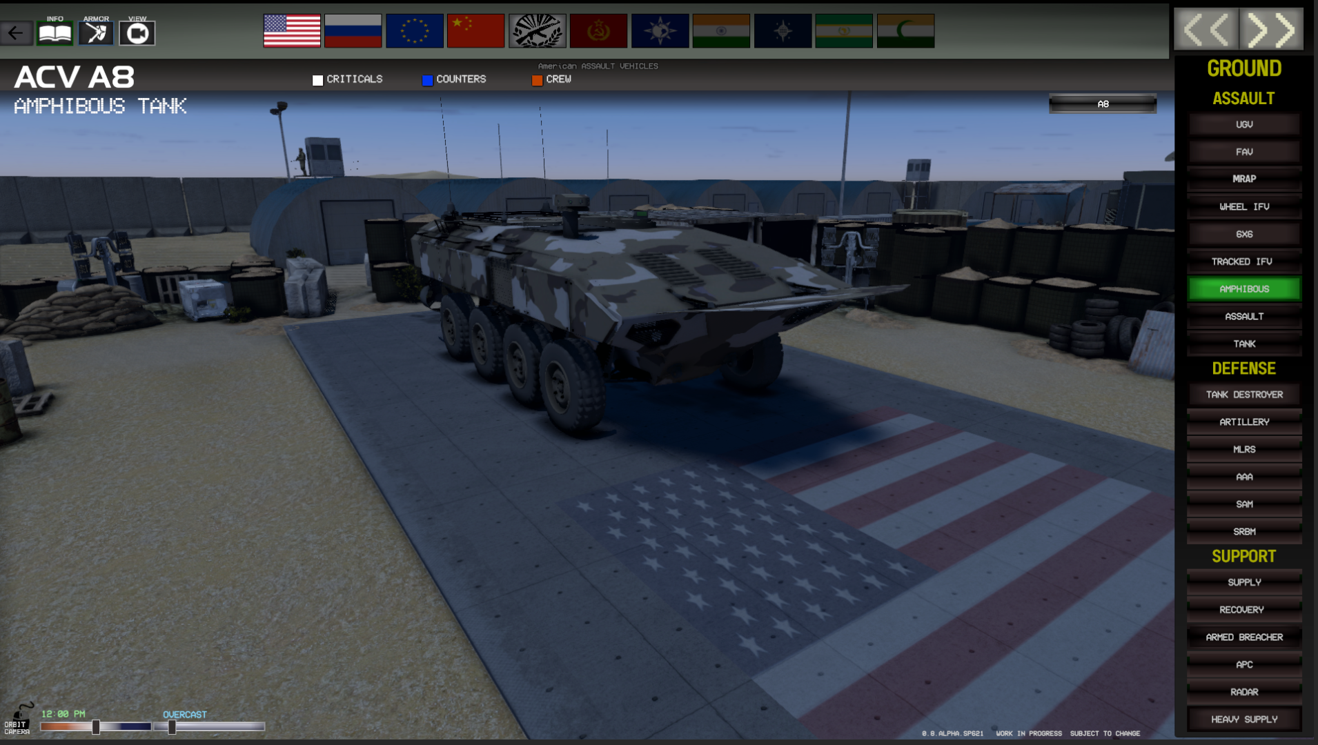 Amphibious Combat Vehicle - Kill Capture Destroy